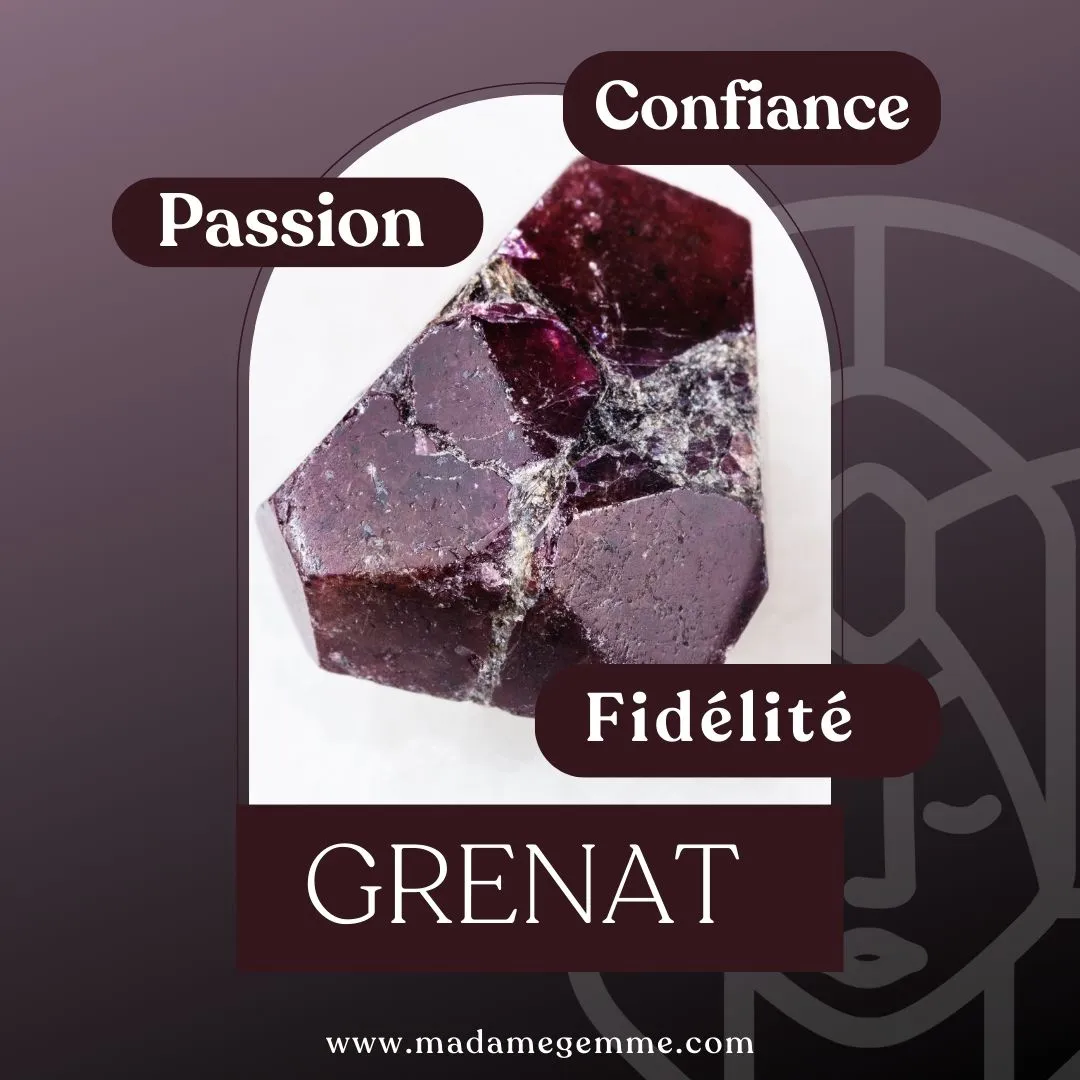 Tout savoir sur le Grenat: Pierres précieuses & Symbole de Fidélité